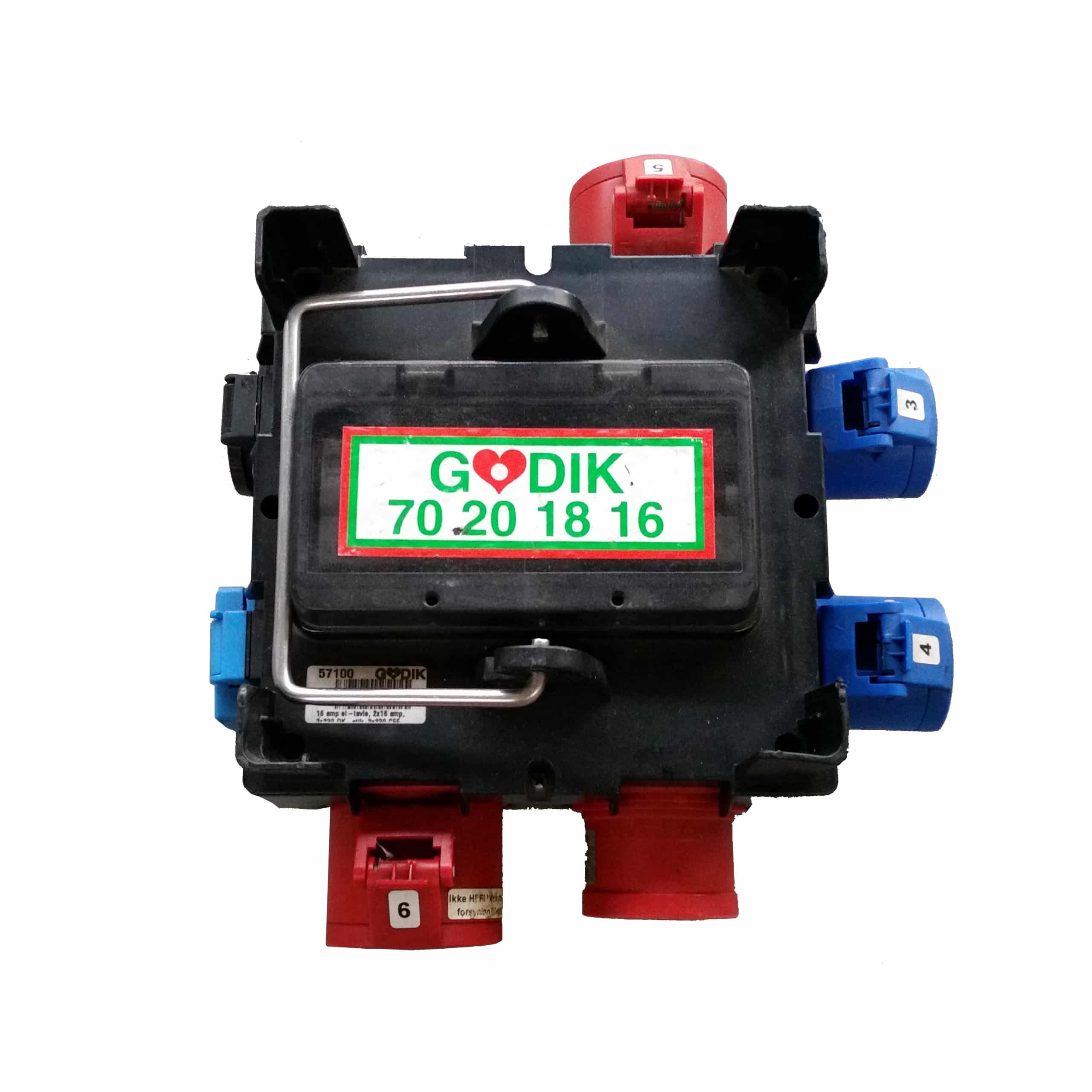 Electrical panel PDU 16A | Buy or rent | See more at - Godik.dk